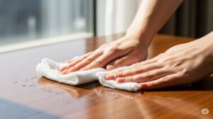 木製テーブルの臭いを消す！原因別の対策と簡単な消臭法 | テーブル図鑑：種類・素材・サイズ・おしゃれ＆機能別比較